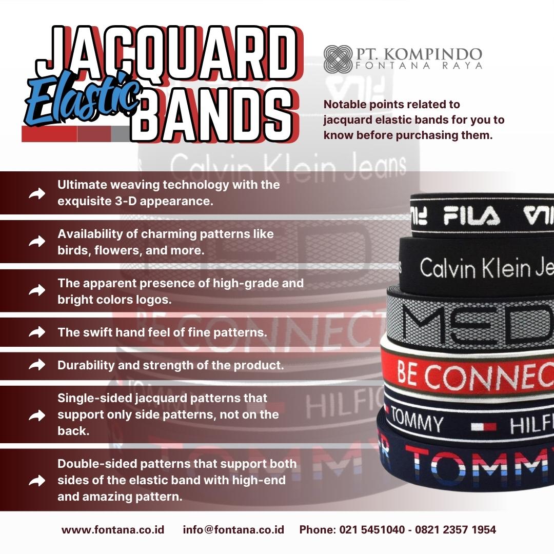 Jacquard Elastic Overview & Benefits of Woven Jacquard Elastic